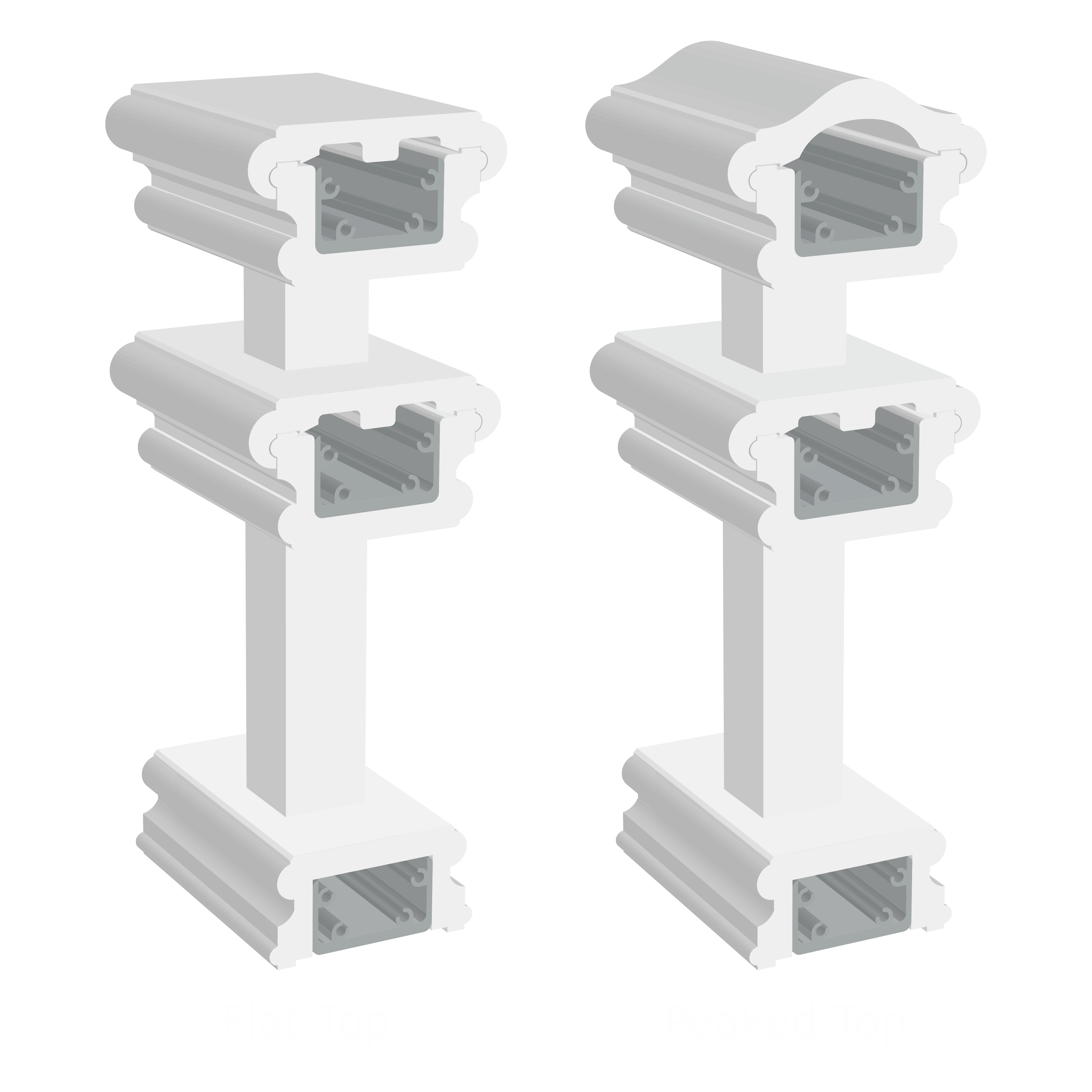 Standard Series - PVC Railing Systems - Porch & Deck Railing Systems ...